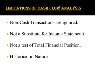 Cash flow analysis | PPTX