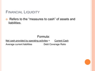 Cash flow analysis | PPTX
