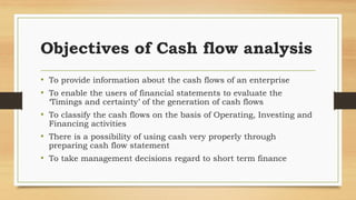 Cash flow analysis | PDF