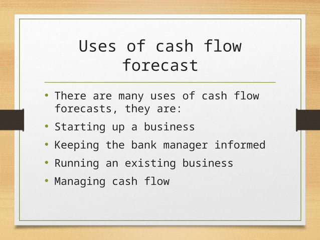 Cashflow forecast IG Business Studies.ppt