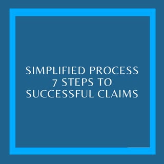 7 steps to a successful claim | PDF