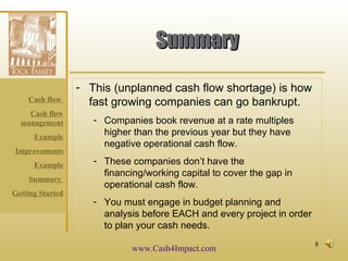 Cash flow management | PPT