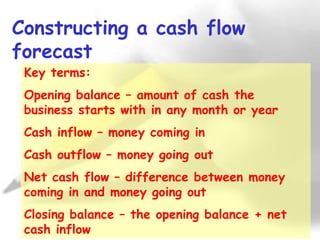 Cash flow management | PPTX
