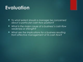 Cash flow management | PPT