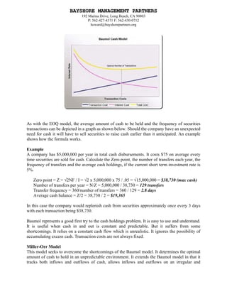 Cash flow part_12_-_cash_models | PDF