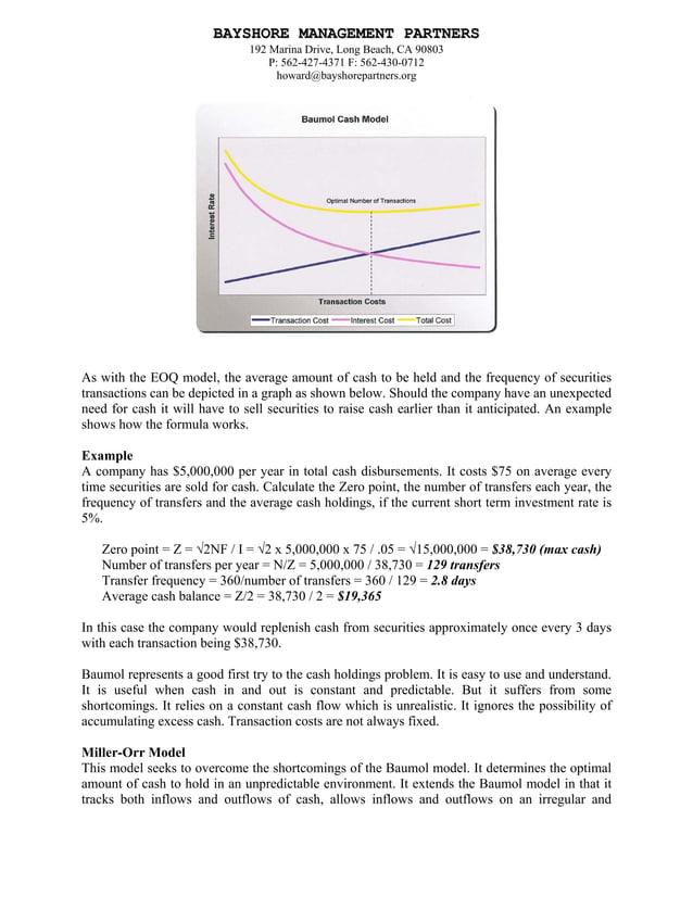 Cash flow part_12_-_cash_models | PDF