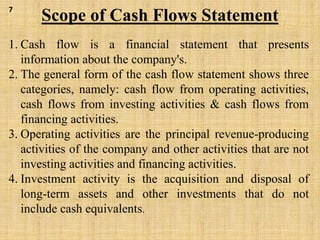 Cash flow statement | PPTX | Business Accounting & Finance | Business