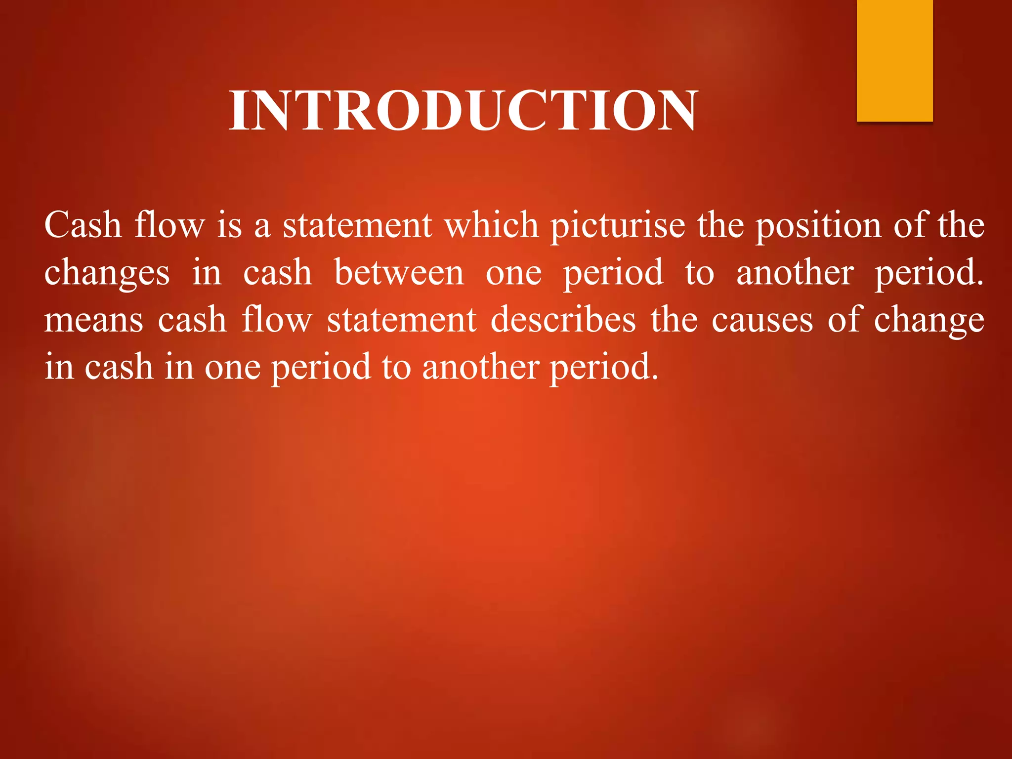 Cash flow statement | PPTX
