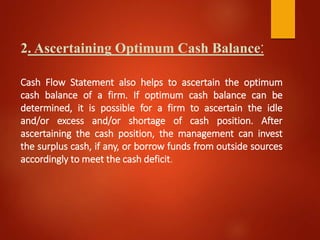 Cash flow statement | PPTX