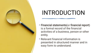 Cash flow statement | PPT