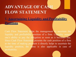 Cashflowstatement revised | PPTX | Business Accounting & Finance | Business