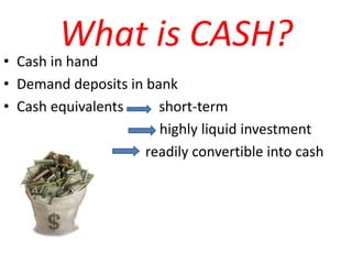 Cash flow statement | PPTX