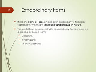 Cash flow statement AS-3 | PPTX