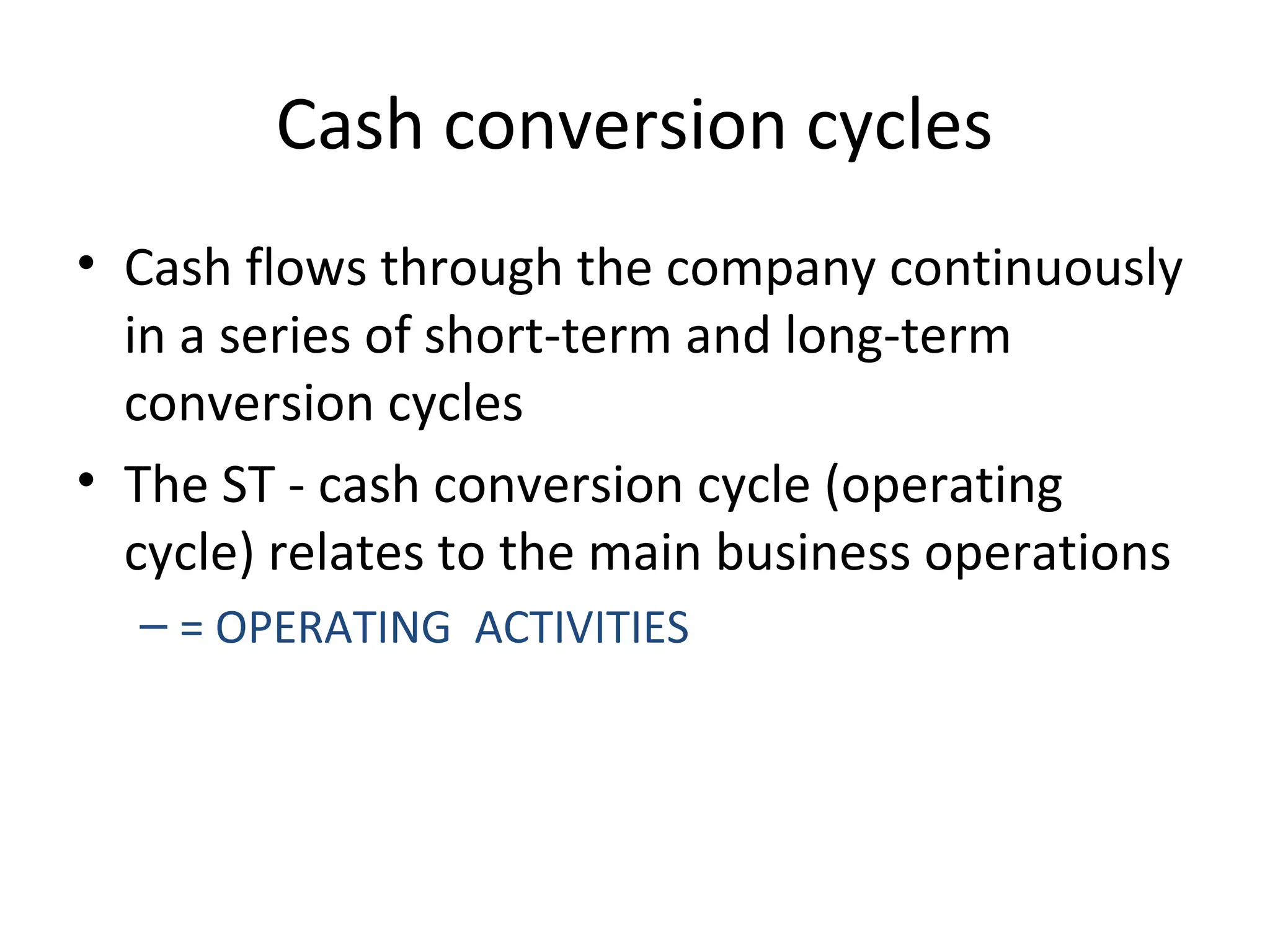 Cash flow statements | PPT