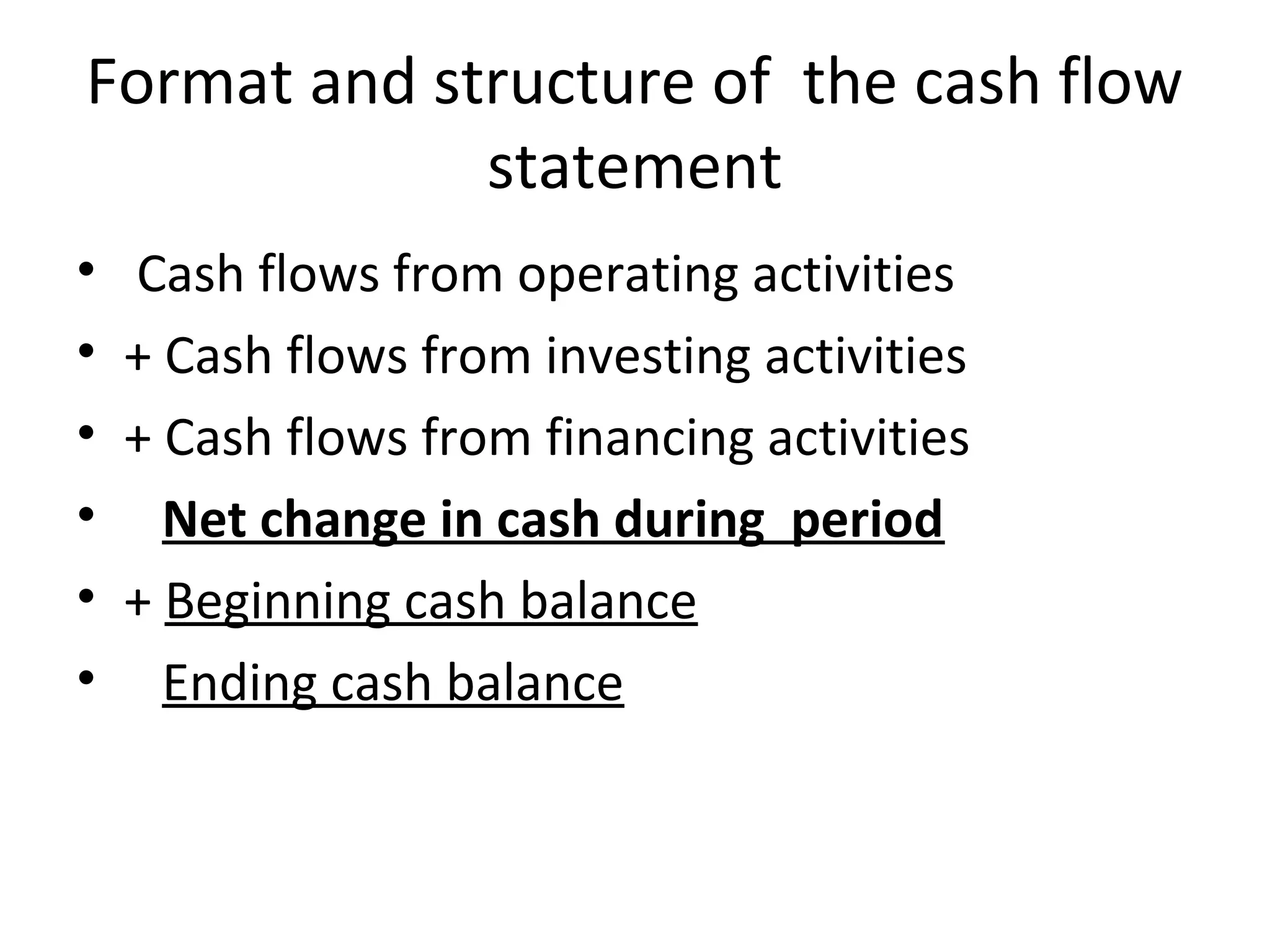 Cash flow statements | PPT