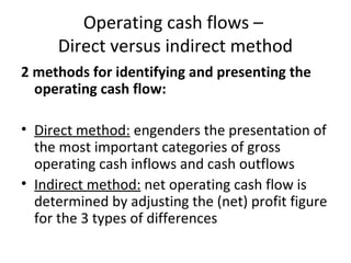 Cash flow statements | PPT