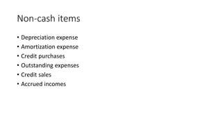 Cash flow statement session 1 | PPTX