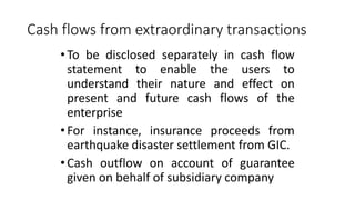 Cash flow statement session 1 | PPTX