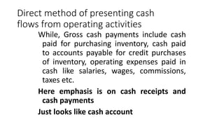Cash flow statement session 1 | PPTX