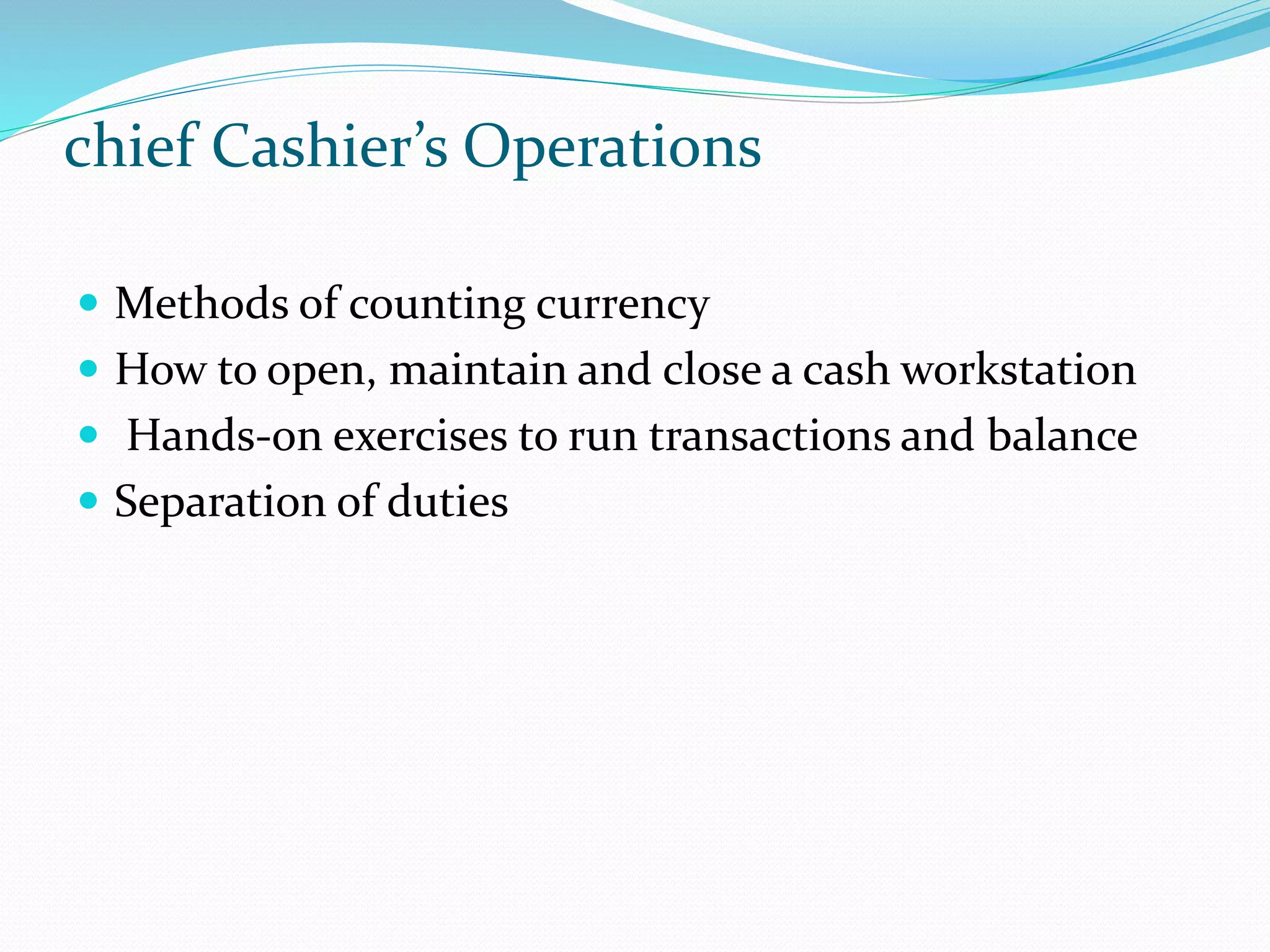 Cash Handling Procedures & Characteristics of a Cheque.pptx