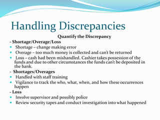 Cash Handling Procedures & Characteristics of a Cheque.pptx