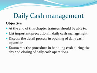 Cash Handling Procedures & Characteristics of a Cheque.pptx