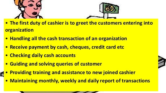 Cashier