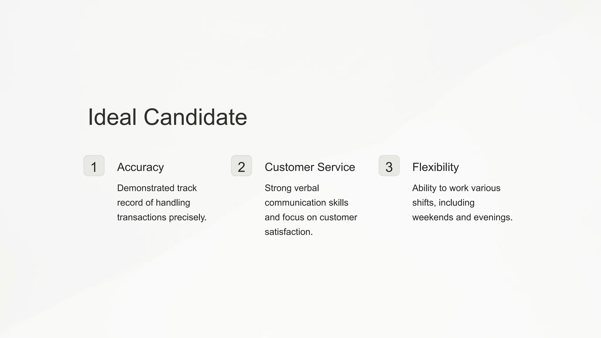 ashier Job Description for your organisation | PPTX