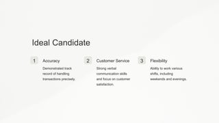 ashier Job Description for your organisation | PPTX