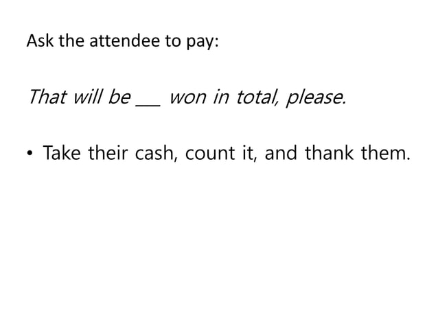 Cashier career tips | PPT