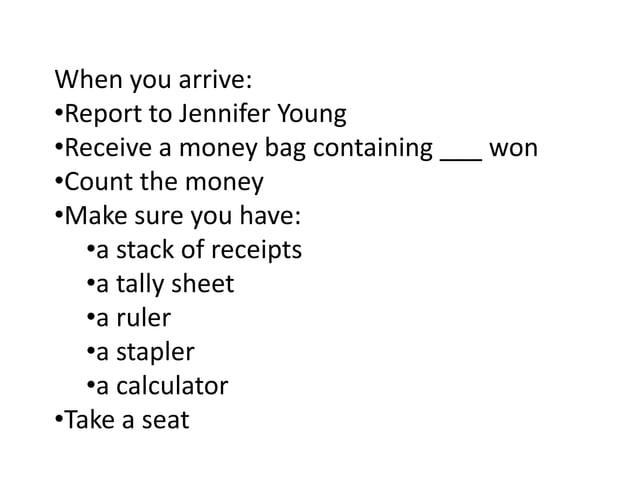 Cashier Training Material | PPTX