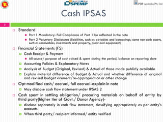Cash ipsas | PDF