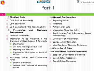 Cash ipsas | PDF