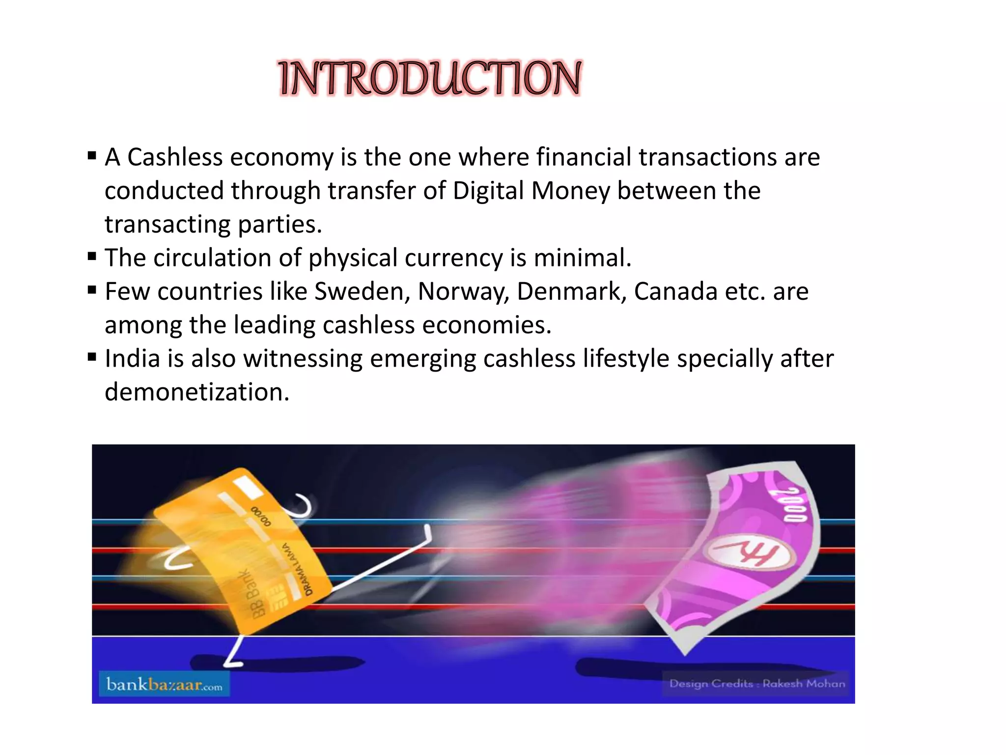 Cashless Economy- Advantages & Challenges | PPTX