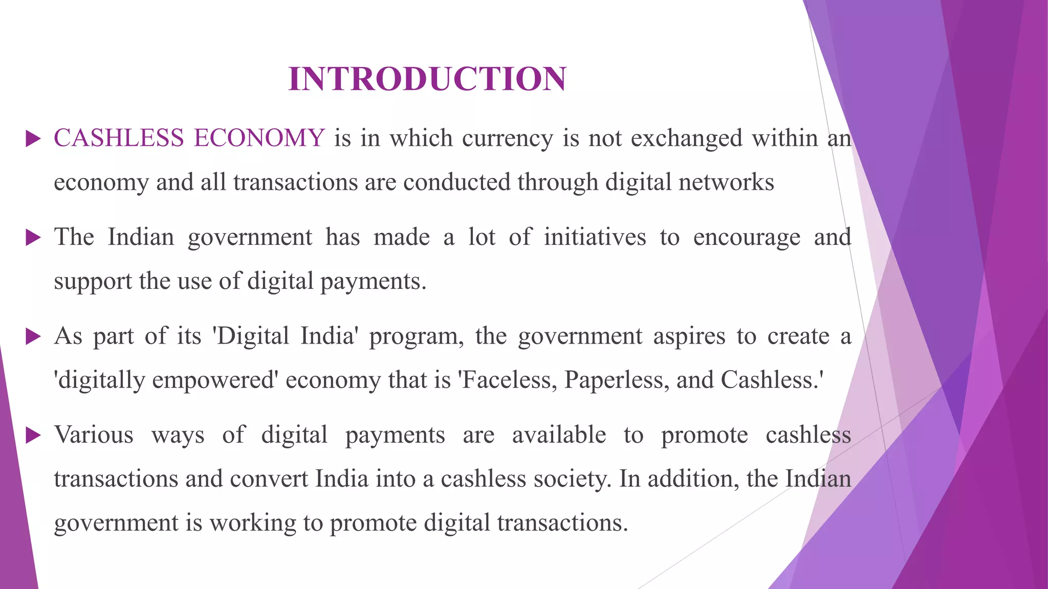 CASHLESS ECONOMY CONSUMER PERCEPTION AND TOWARDS DIGITAL PAYMENT SYSTEM ...