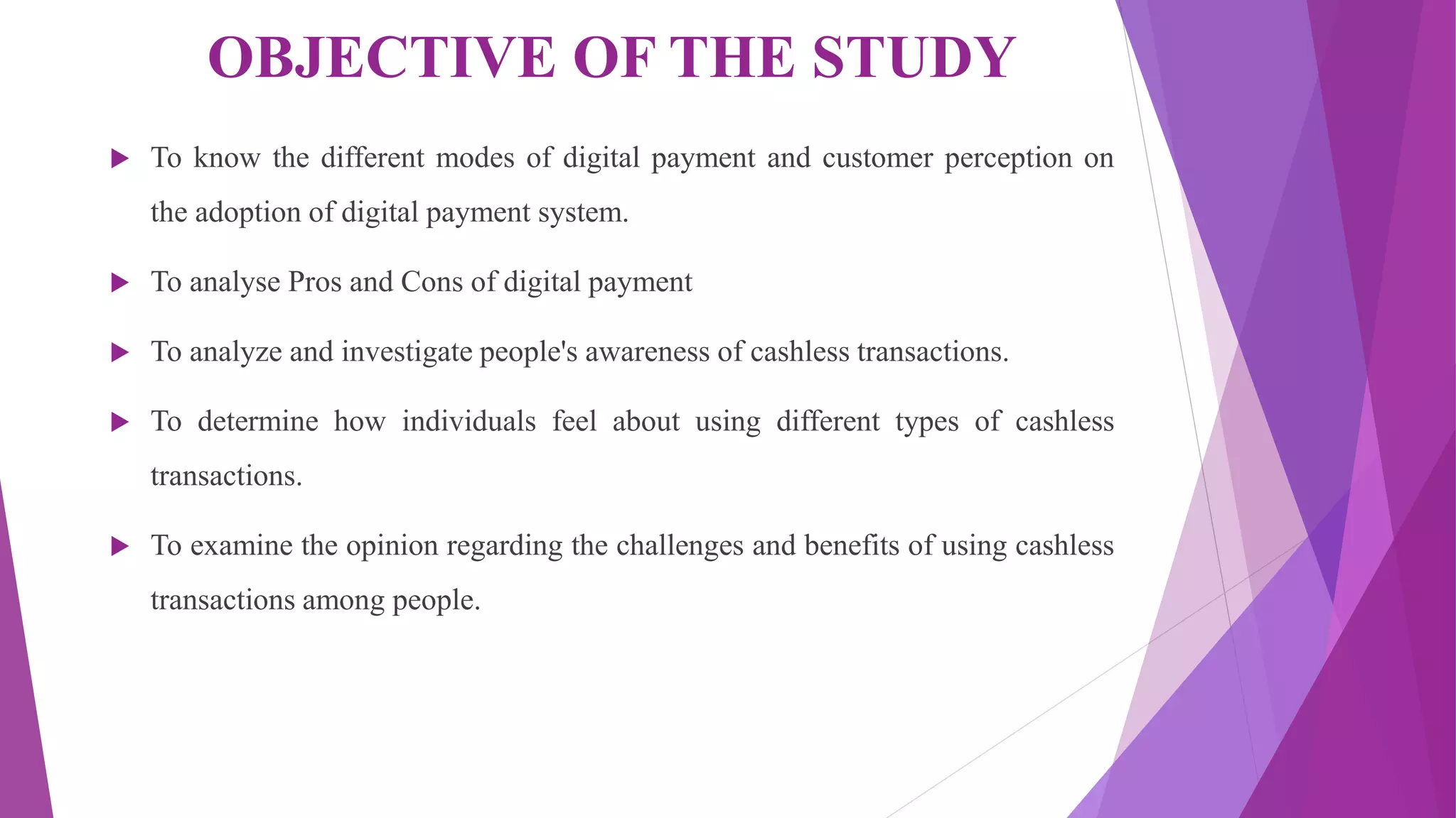 CASHLESS ECONOMY CONSUMER PERCEPTION AND TOWARDS DIGITAL PAYMENT SYSTEM ...