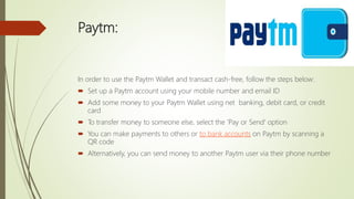 Cashless economy disadvantages | PPTX
