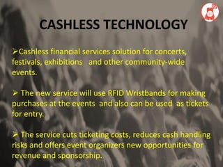 Cashless technology | PPT