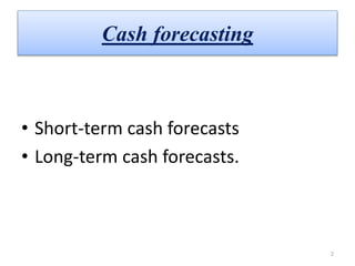 Cash management | PPTX