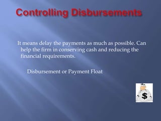 cash management overview and its strategiespptx | PPT