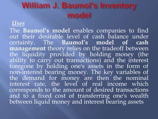 cash management overview and its strategiespptx | PPT