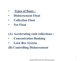 Cash Management PPT SEM-6.pdf pptx. Docs | PDF