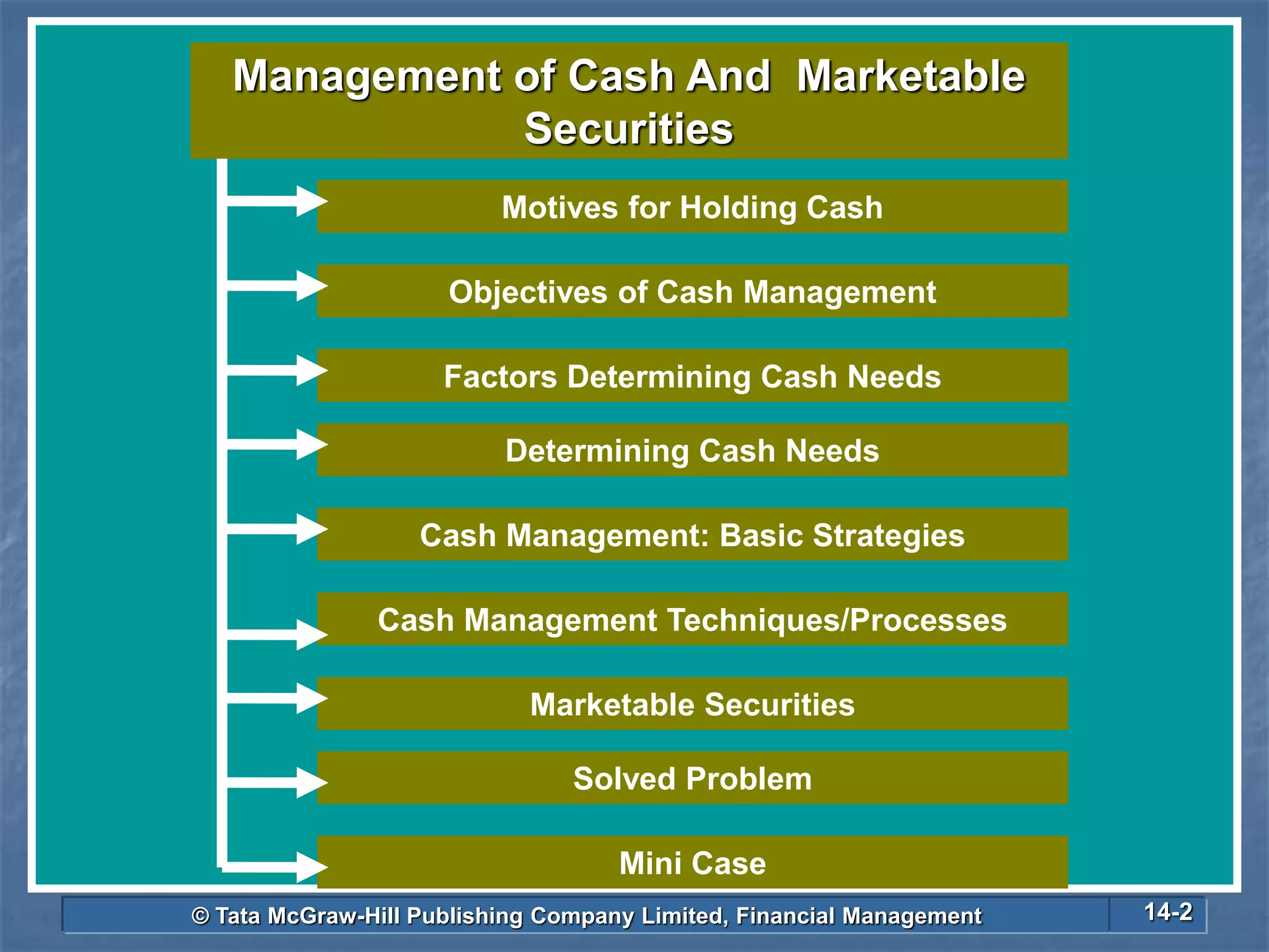 CASH MANAGEMENT | PPSX