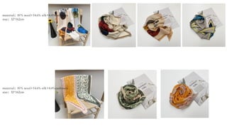 Cashmere scarves designs | PDF | Business | Business and Finance