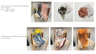 Cashmere scarves designs | PDF | Business | Business and Finance