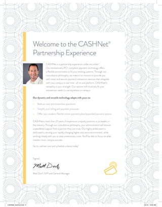 CASHNt brochure | PDF