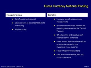 Cash pooling and cash concentration techniques | PPTX