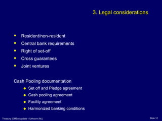 Cash pooling and cash concentration techniques | PPTX