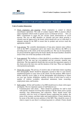 Cashpor micro credit | PDF