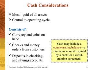 Cash receivables management | PPT